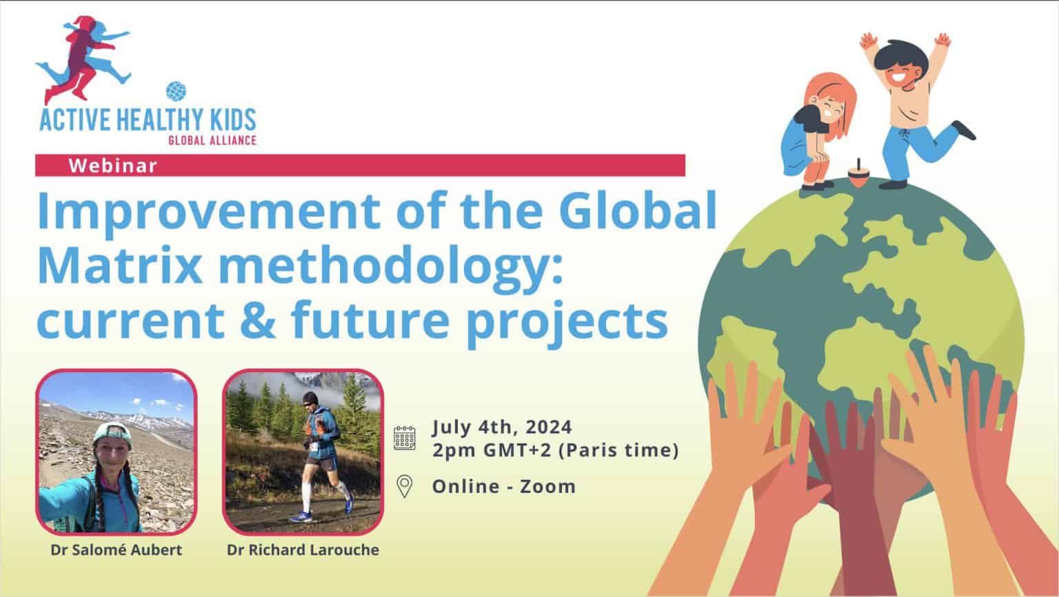 Improvement of the Global Matrix Methodology Webinar: Watch the recording here! » Active Healthy ...